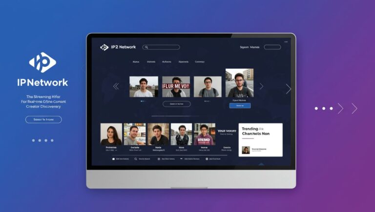 IP2 Network: The Streaming Hub for Real-Time Content and Creator Discovery